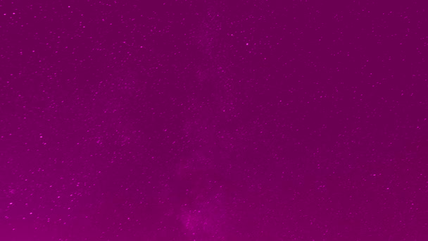 Beautiful Pink Starry Night Sky Stars Shine Skies Horizon Time — Stock ...