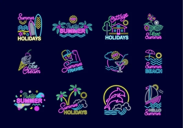 Neon sun Vector Images | Depositphotos