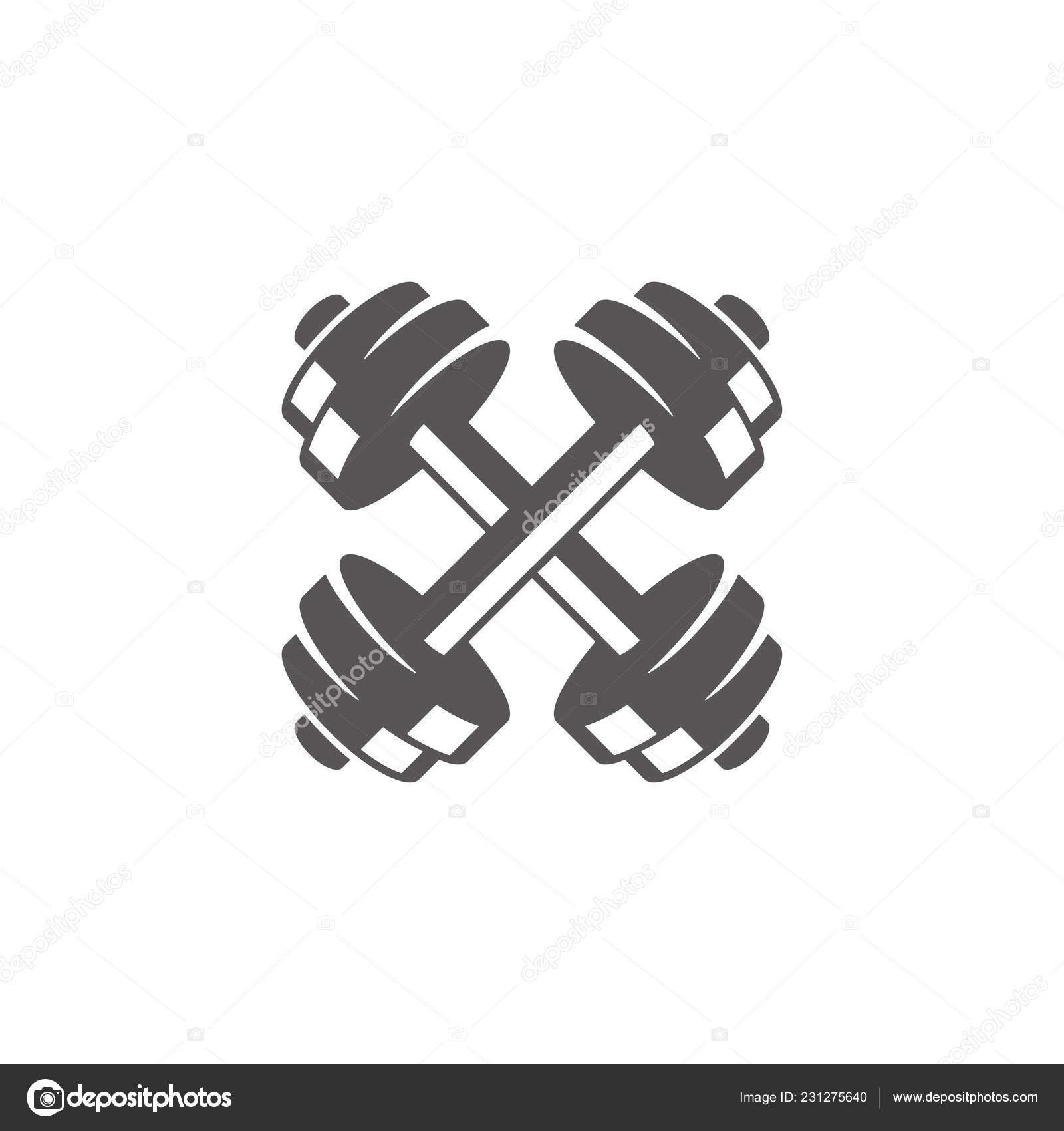 Dumbbell Silhouette