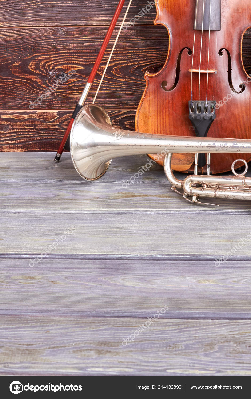 Orchestral musical instruments. Stock Photo by ©Denisfilm 214182890