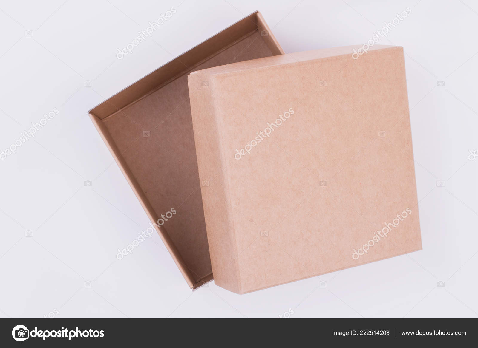 Blank cardboard gift box. Stock Photo by ©Denisfilm 222514208