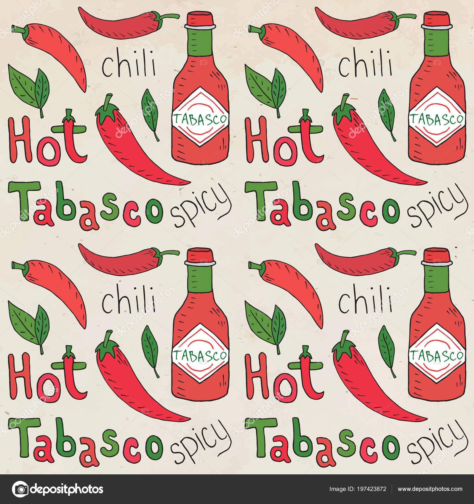Tabasco Bottle Vector