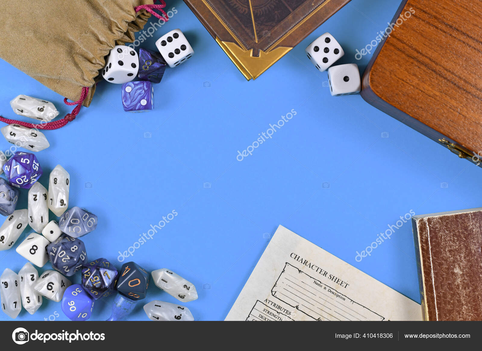 Rpg Board Game Character Sheets