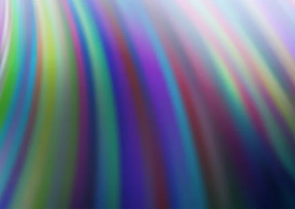 Curved Light Rays Blue Tones Vector Blurred Shine Abstract Background ...