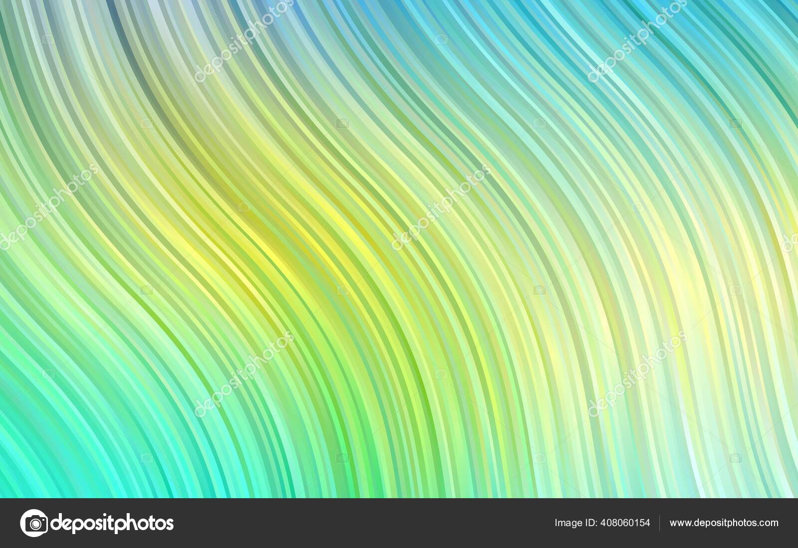 Blurred Wave Lines Different Shapes Colors Vague Abstract Illustration ...