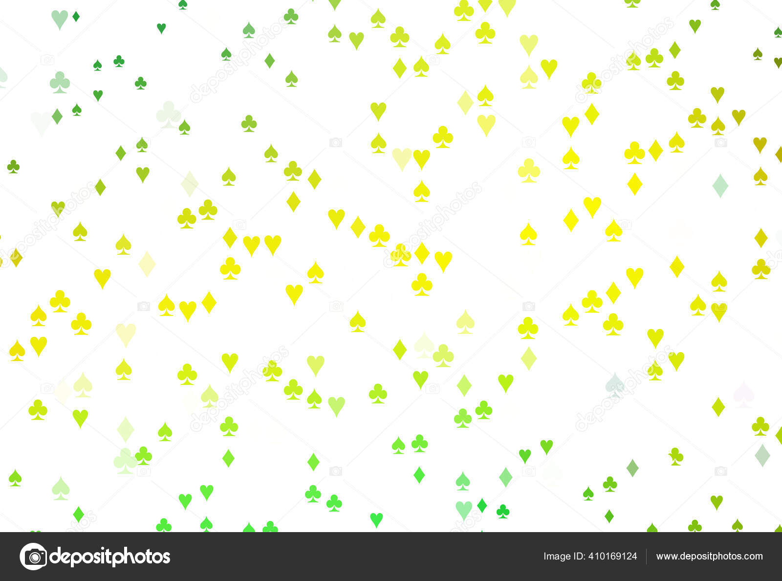 Light Green Yellow Vector Layout Elements Cards Stock Vector by ©Best ...