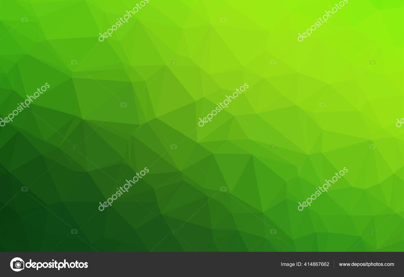 Triangles Surface Bright Tone Colors Vague Abstract Illustration ...