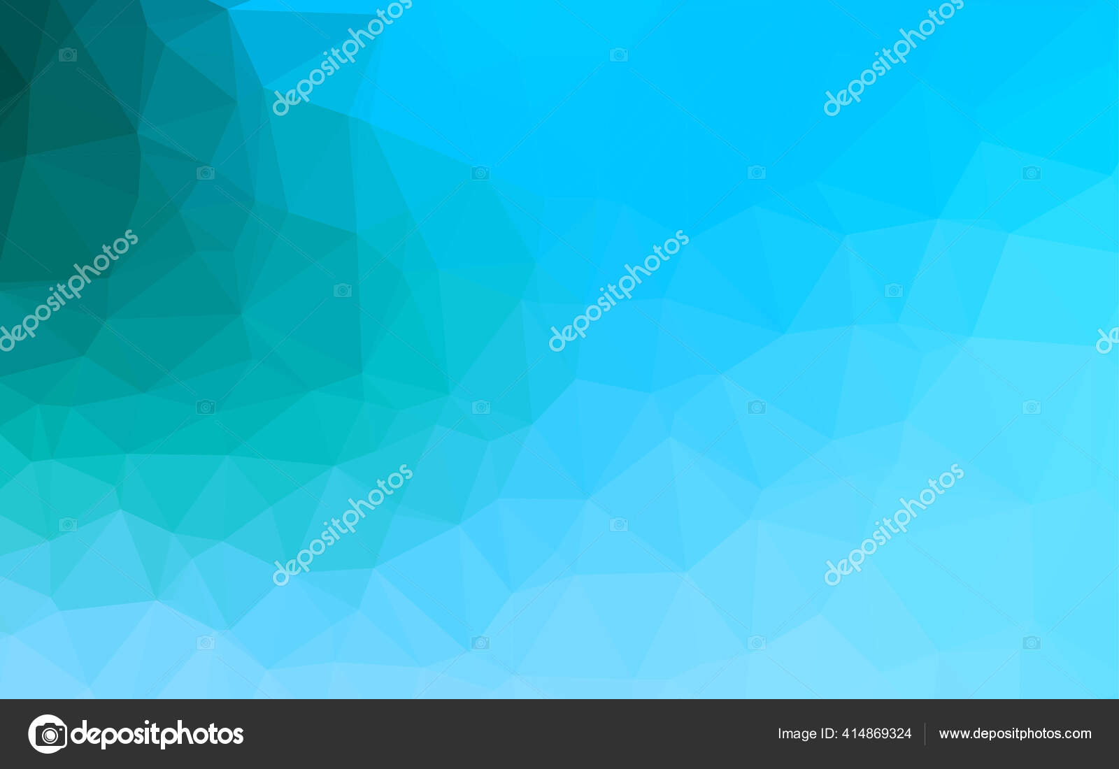 Triangles Surface Bright Tone Colors Vague Abstract Illustration ...