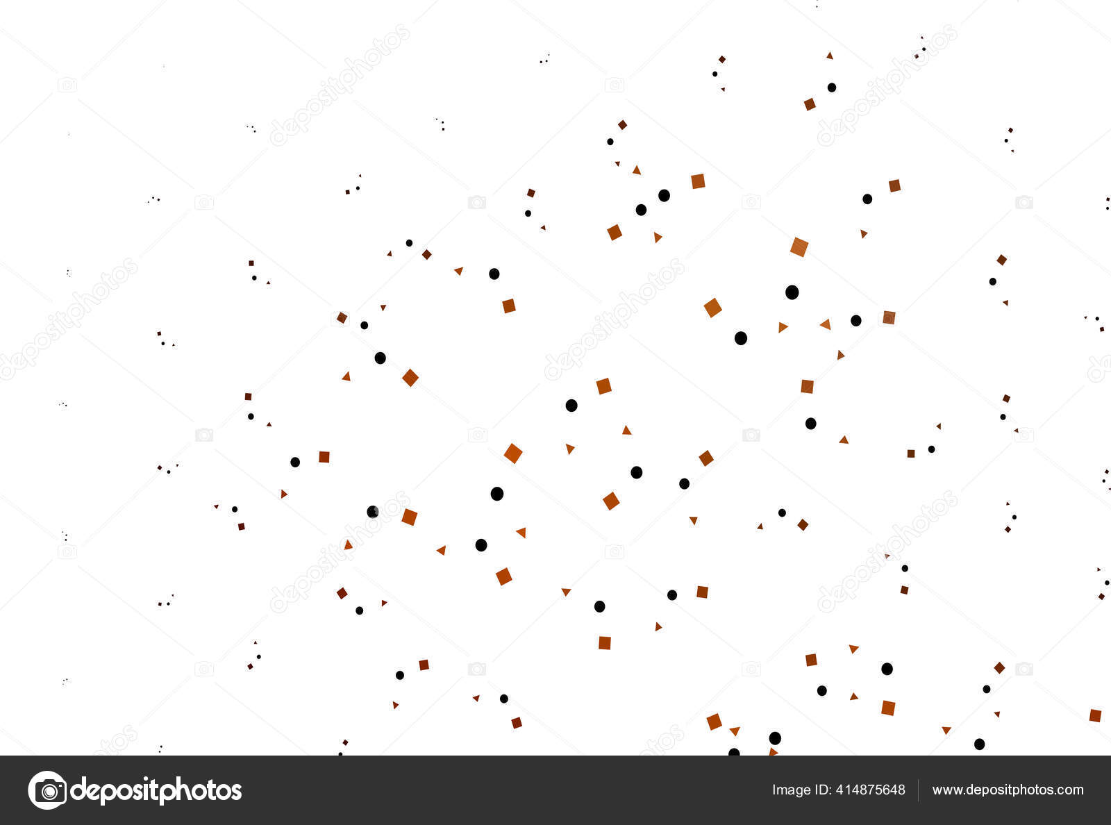 Triangles Surface Bright Tone Colors Vague Abstract Illustration ...