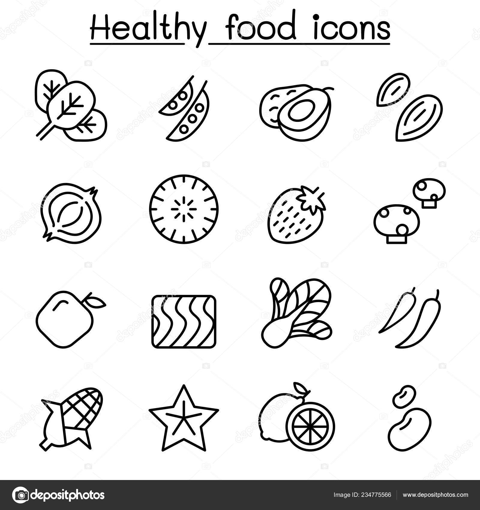 Health Food Icon