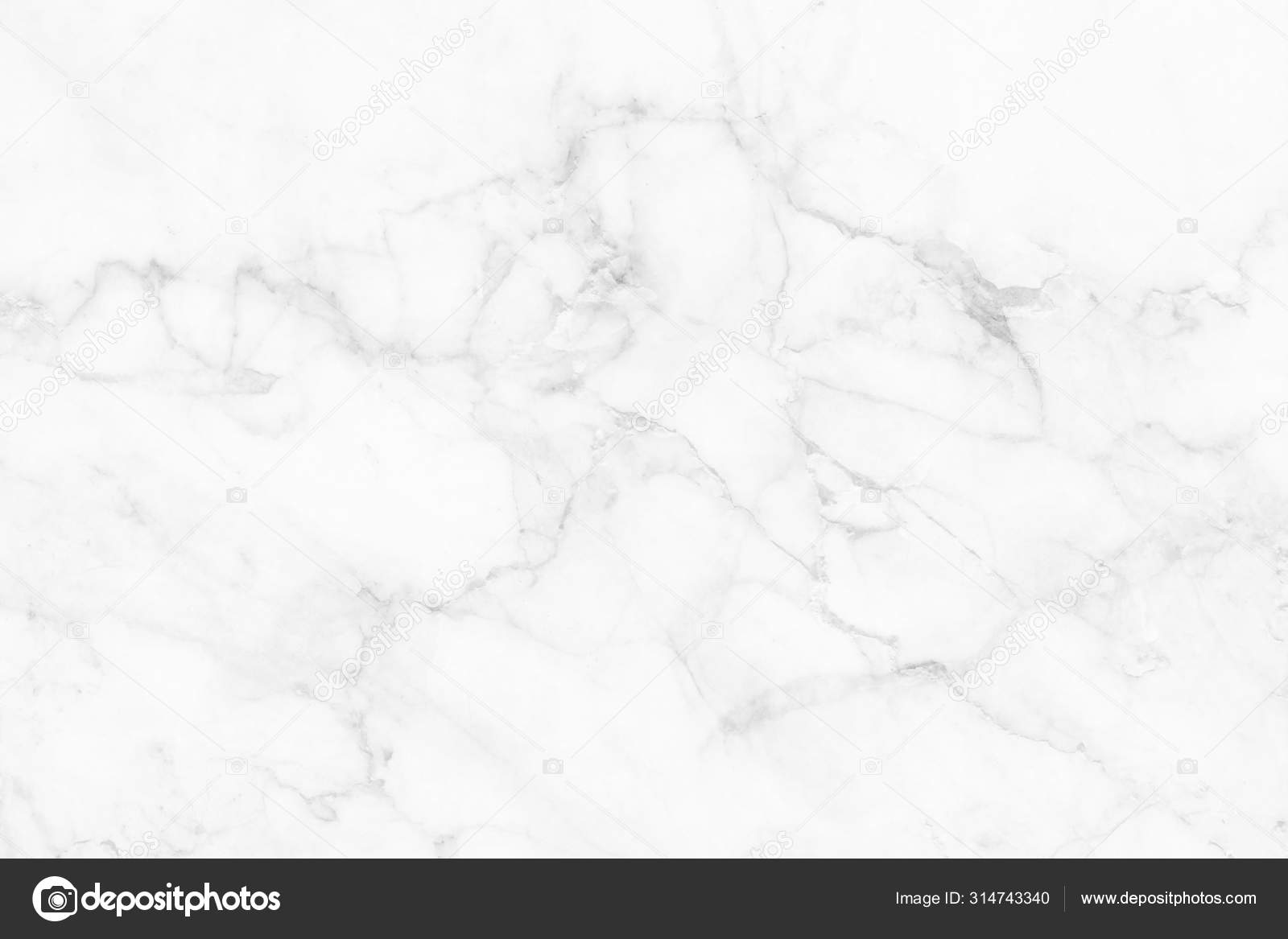 White Marble Patterned Texture Background Design Stock Photo by ...