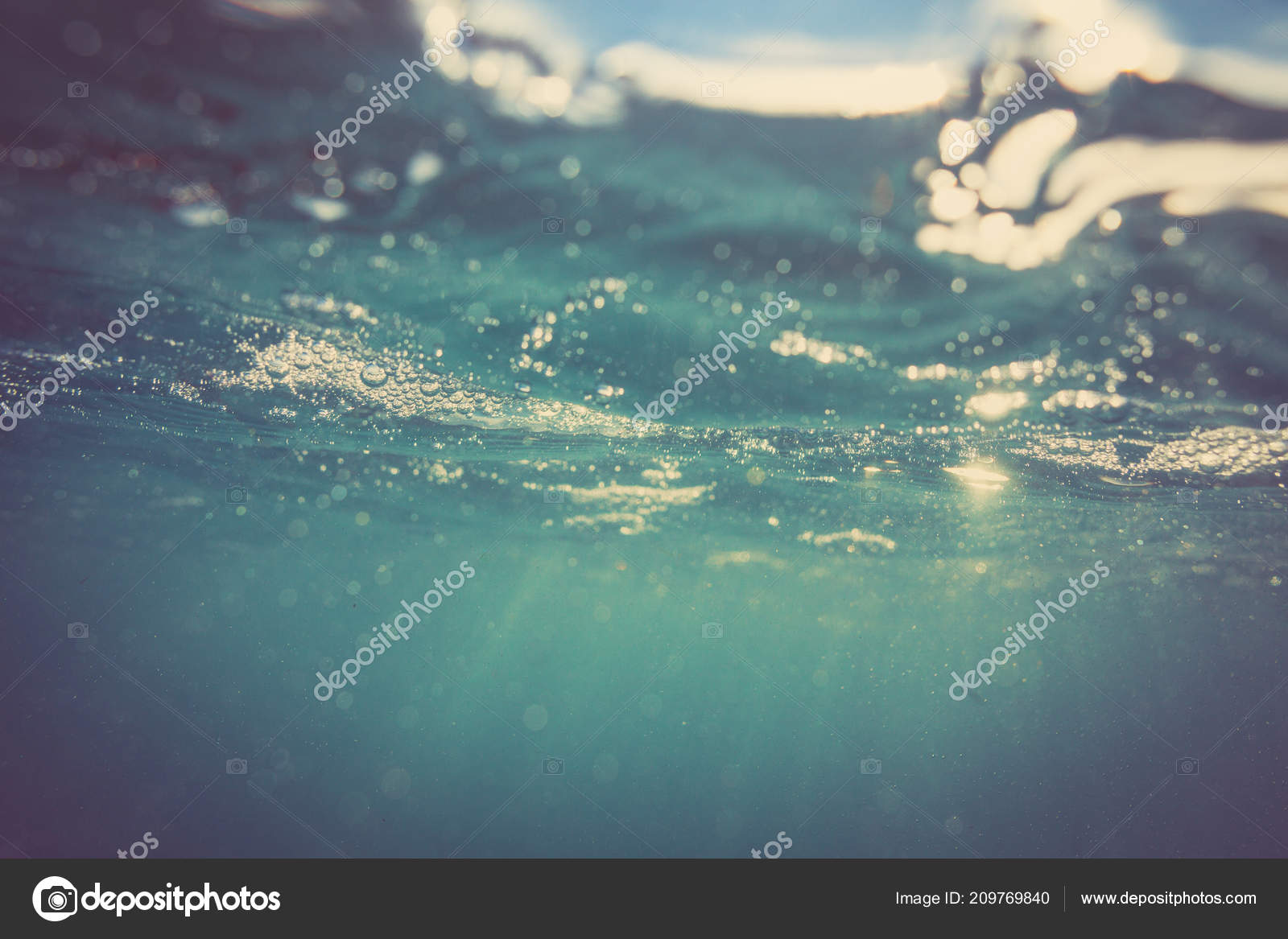 Underwater just below sea level Stock Photo by ©info@crashmedia.fi ...