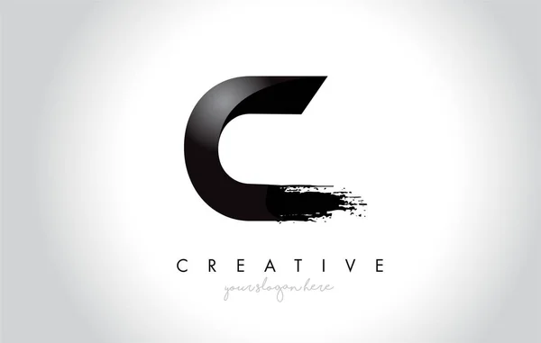 GP Letter Design with Brush Stroke and Modern 3D Look. Stock Vector by ...