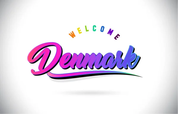 Bem vindo à dinamarca Vector Art Stock Images | Depositphotos