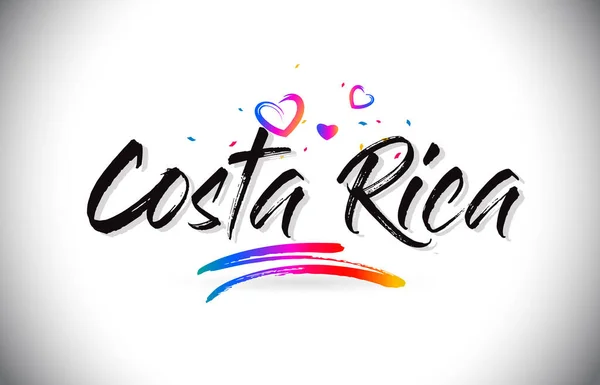 Bienvenido a costa rica Vector Art Stock Images | Depositphotos