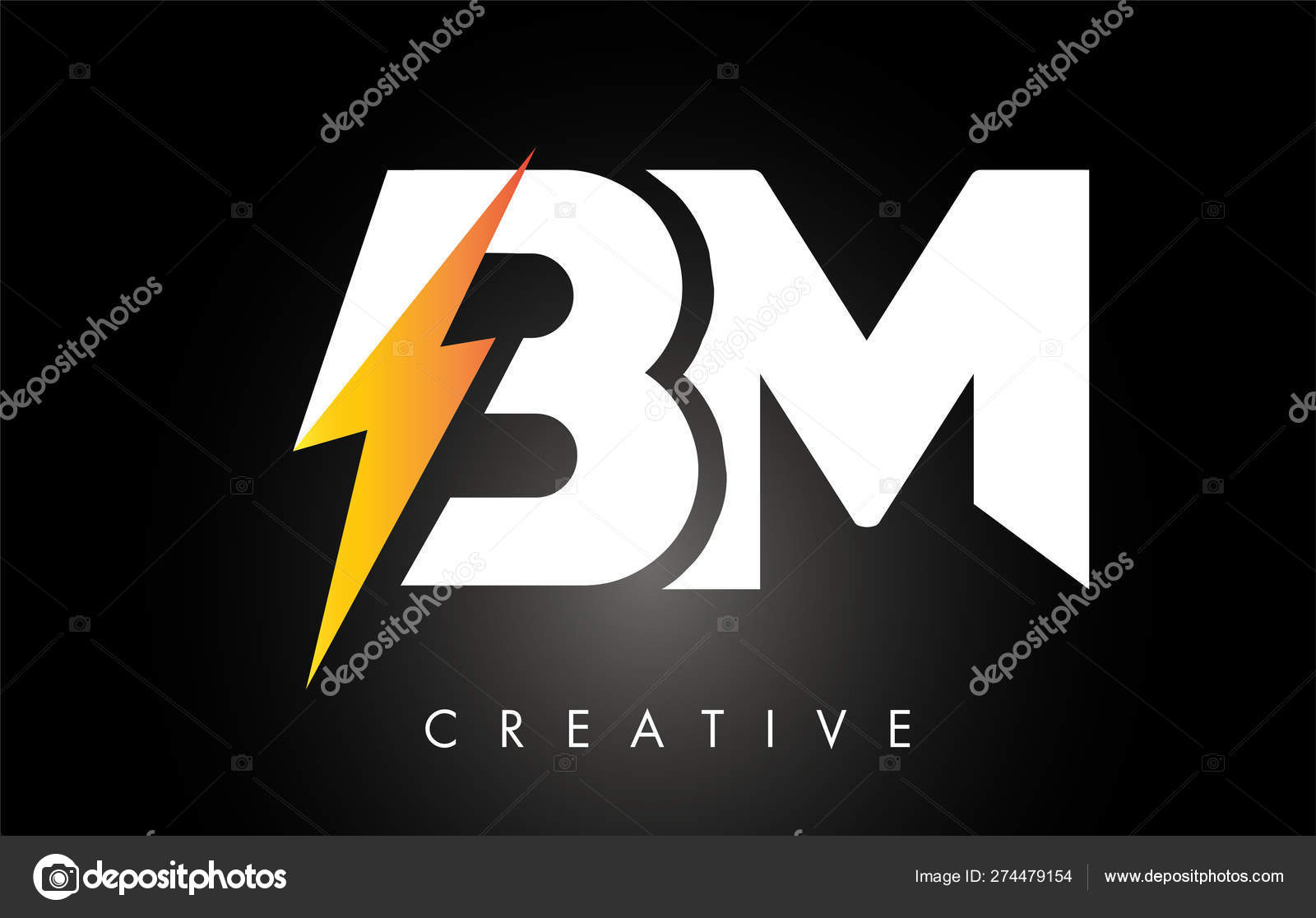 B M Logo Design