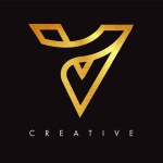 Golden Letter Logo Design Letter Logo Icon Gold Texture Vector Stock ...