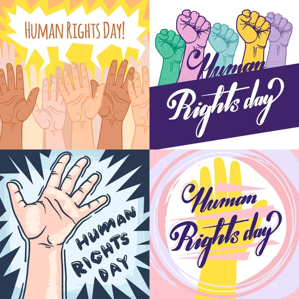 Nice and beautiful abstract for Human Rights Day background with nice ...