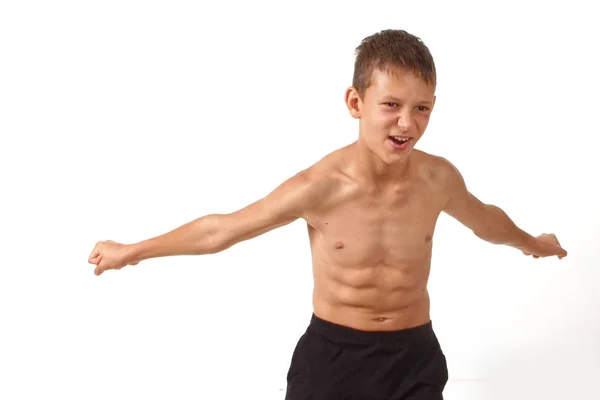 Little Kid With Abs