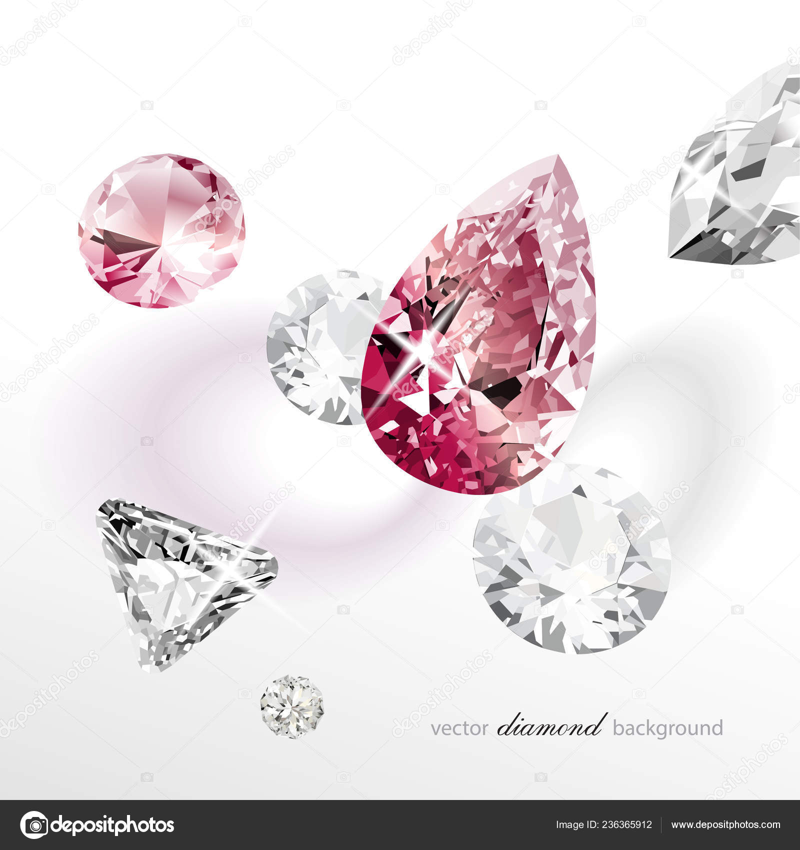 Luxury Background Diamonds Modern Design Stock Vector Image by ...