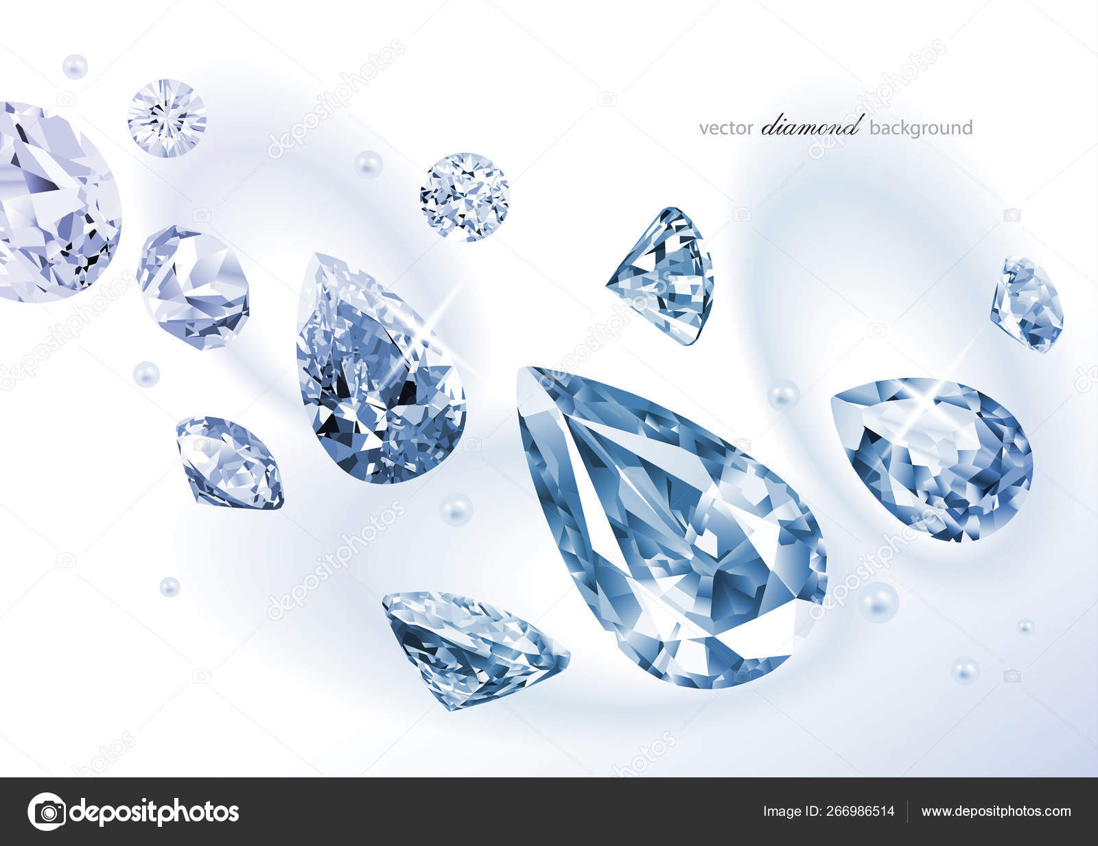 Luxury Background Diamonds Modern Design Stock Vector Image by ...