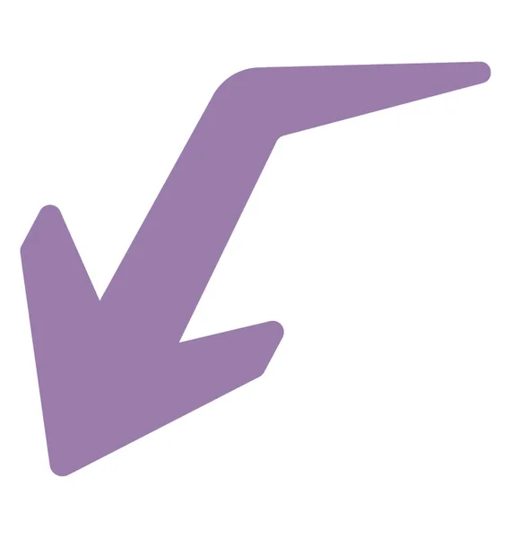 Arrow Indicating Downward Direction Download Arrow Stock Vector by ...