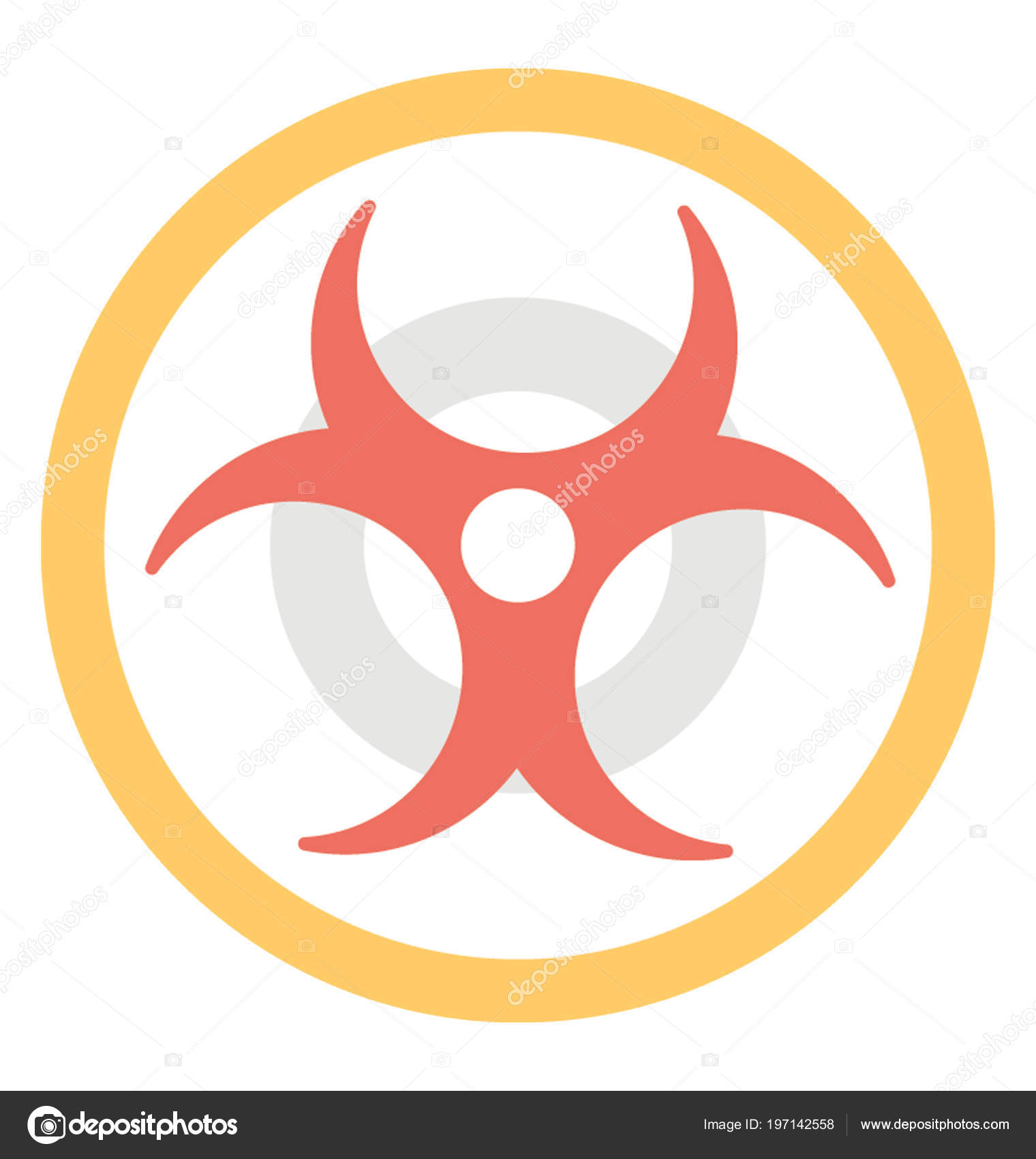 Biosafety Symbol Also Known Biological Hazard Stock Vector Image by ...