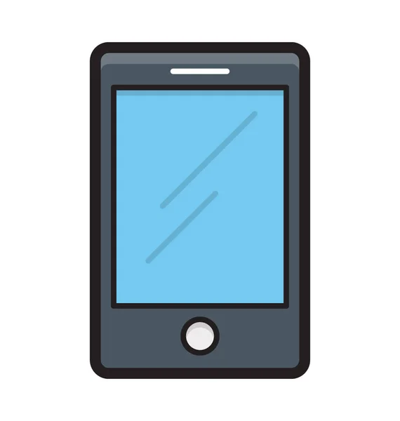 Mobile Flat Vector Icon Stock Vector by ©creativestall 179344884