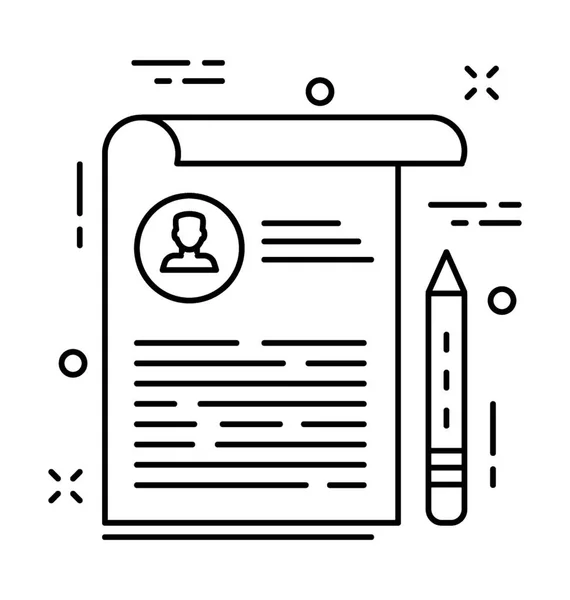 Resume writing Vector Art Stock Images | Depositphotos