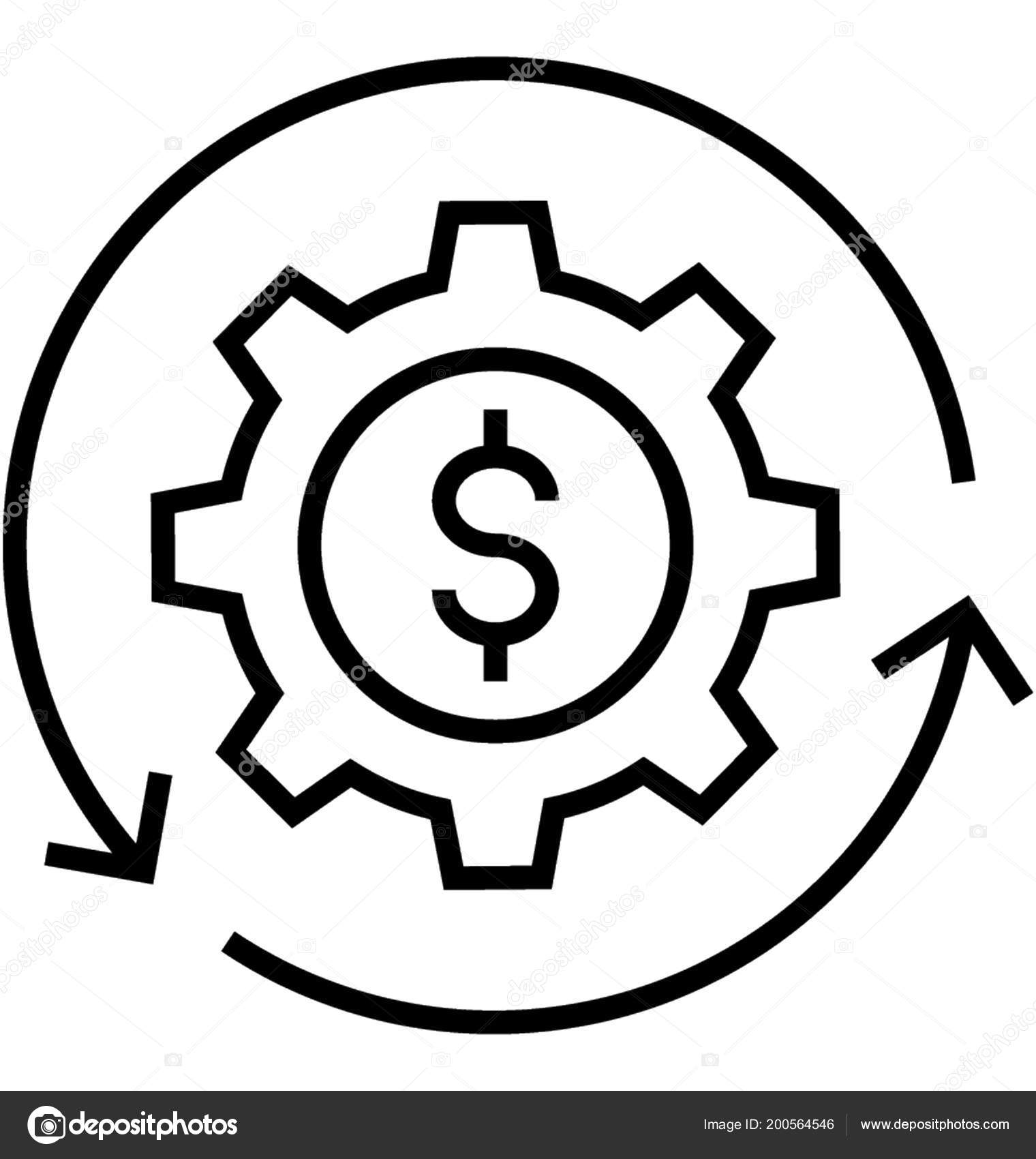 Conversion Rate Optimization Line Vector Icon Stock Vector Image by ...