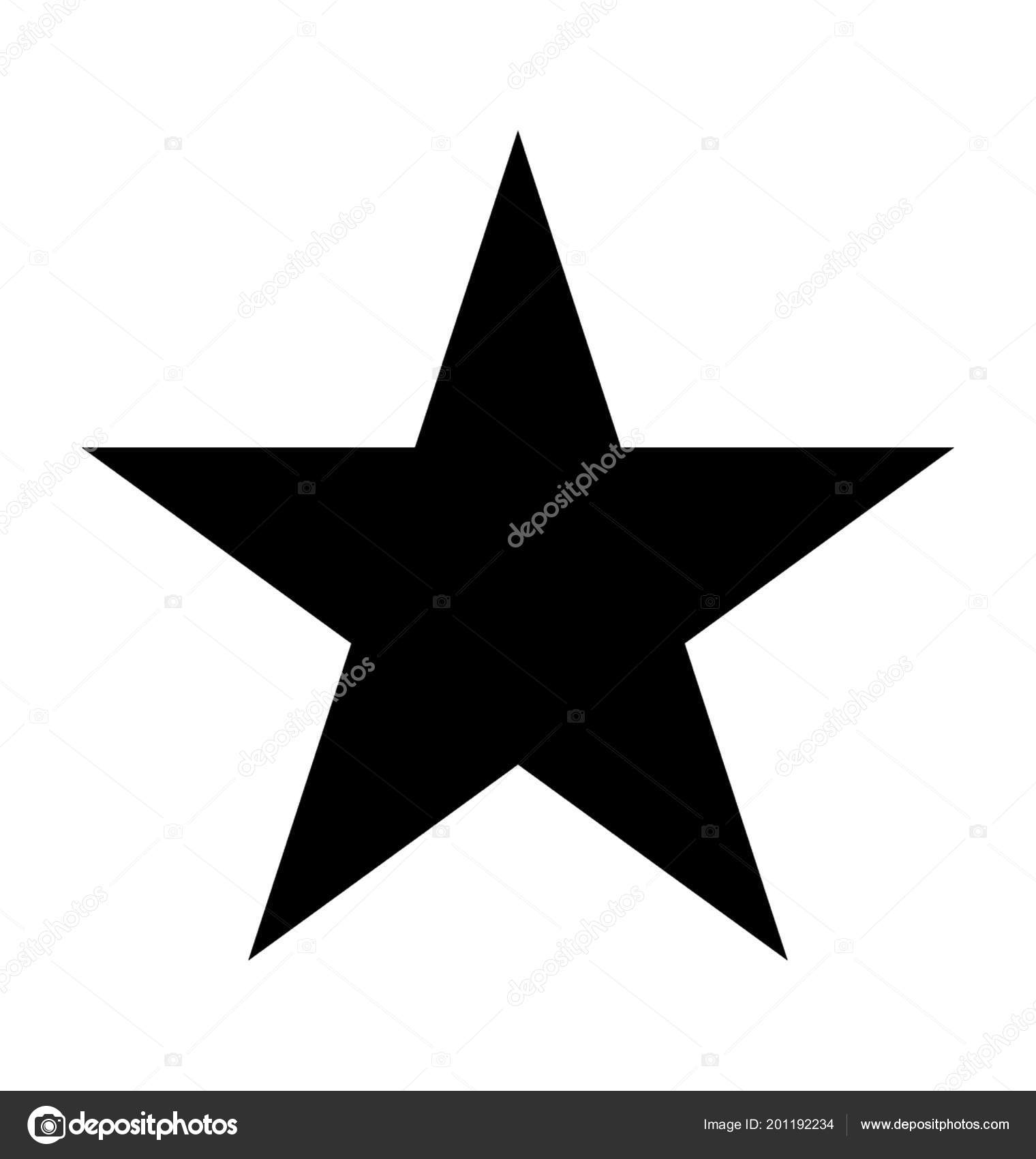 Icono De Estrella Plana