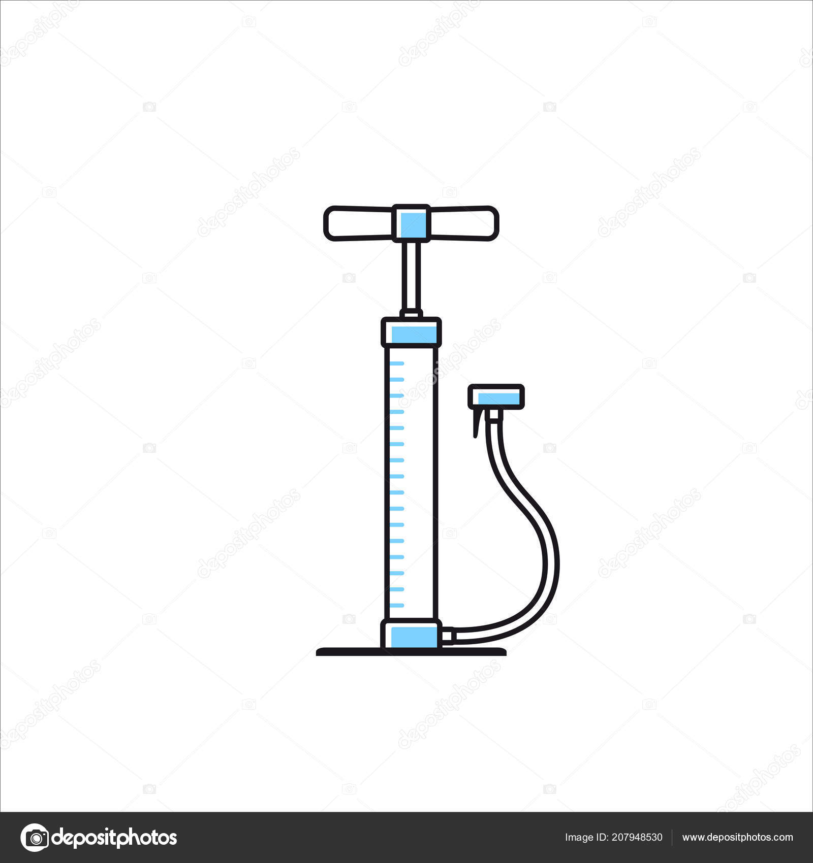Hand pump icon Stock Vector by ©Den.the.Grate@gmail.com 207948530