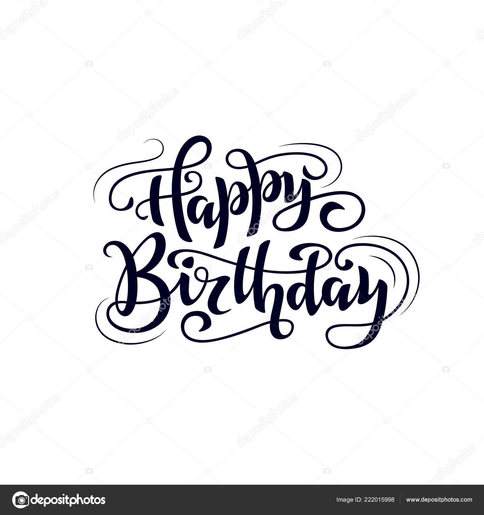 Happy Birthday Lettering Designs