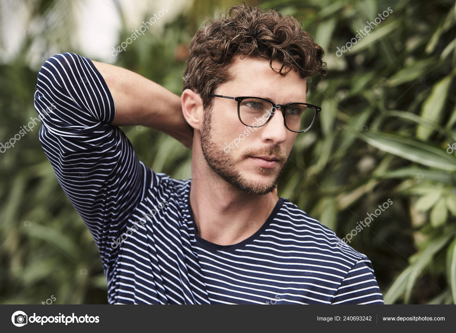 Seriously Handsome Guy Glasses Looking Away Stock Photo by ©sanneberg ... Seriously Handsome Guy Glasses Looking Away Stock Photo by ©sanneberg ...