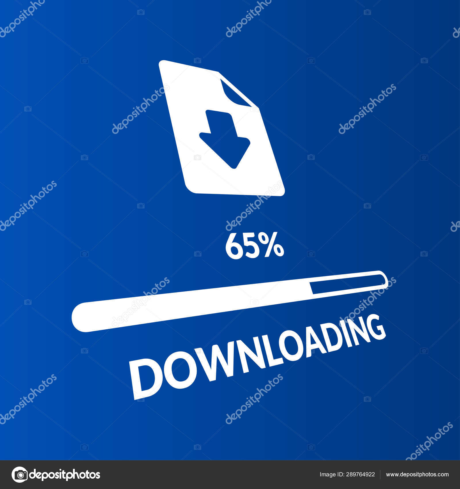 Downloading Process Concept Software Interface Background Effect ...