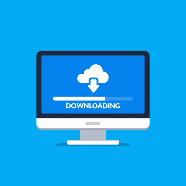 Downloading Process Concept Software Interface Background Effect ...