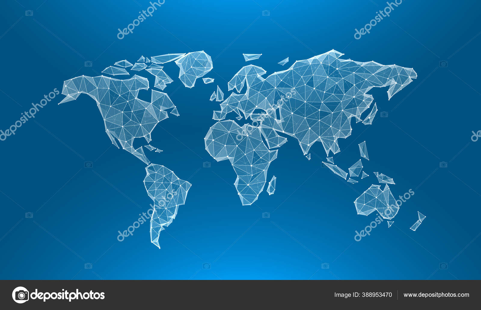 Creative Concept Globe Map World Earth Map Vector Illustration ...