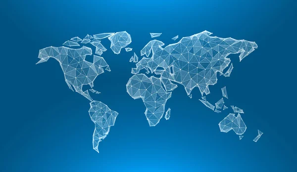 Creative World Map Vector