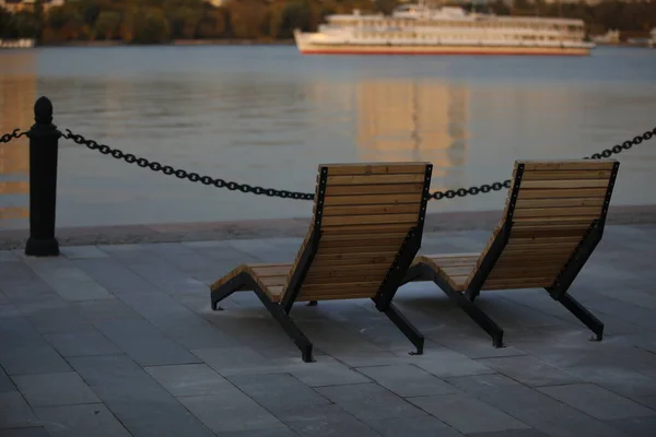 Waterfront dock chairs Stock Photos, Royalty Free Waterfront dock ...
