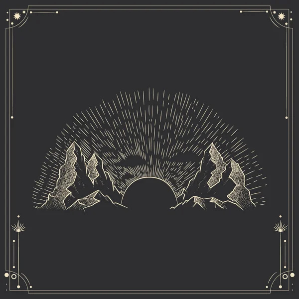 Moon engraving Vector Art Stock Images | Depositphotos