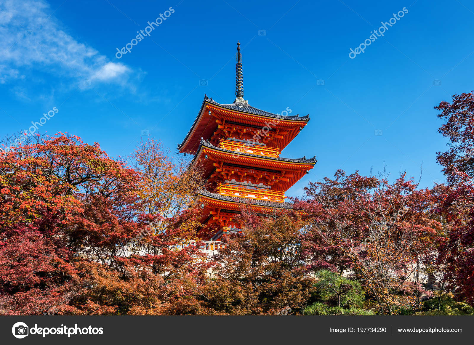 Kiyomizu Dera Autumn Kyoto Japan – Stock Editorial Photo © praewa ...