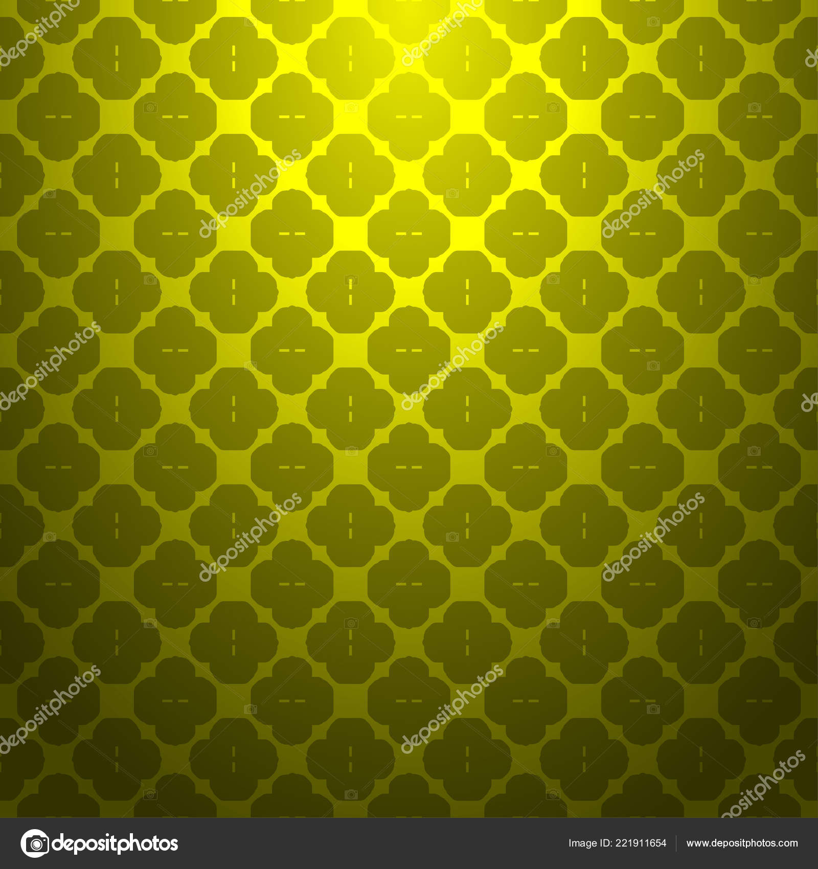 Yellow Gradient Colors Striped Textured Abstract Geometric Pattern ...