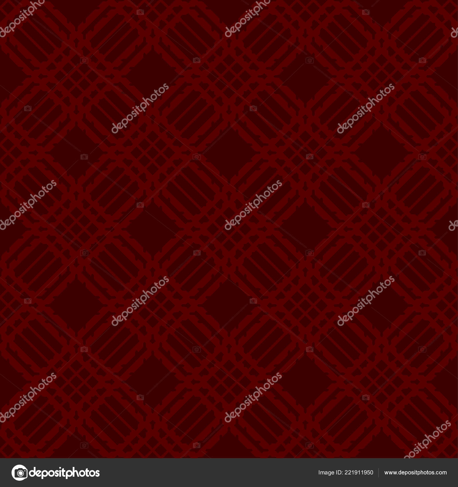 Vector Red Seamless Pattern Dark Red Background Modern Stylish Texture Stock Vector by ...