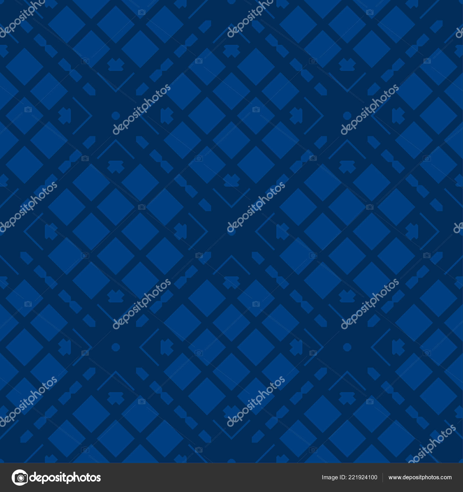 Blue Abstract Background Striped Textured Geometric Seamless Pattern ...