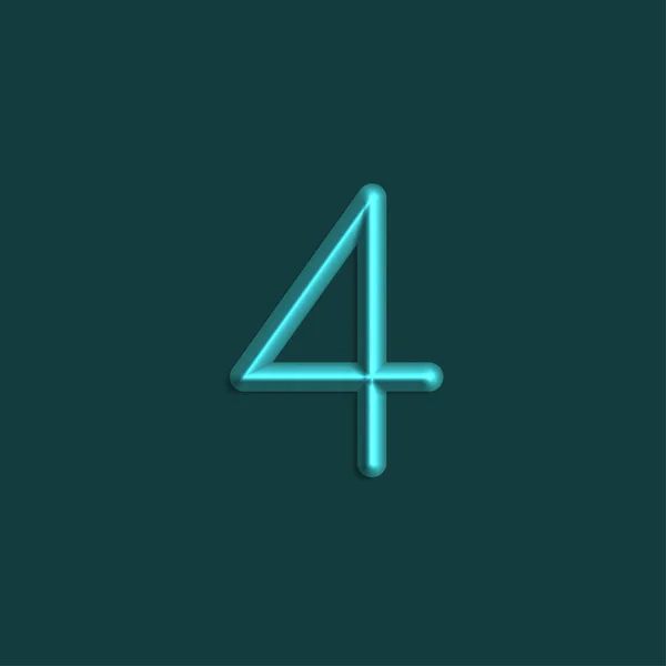 Alphabet Letters Gray Color Lights Line Smooth Shadow Stock Vector by ...