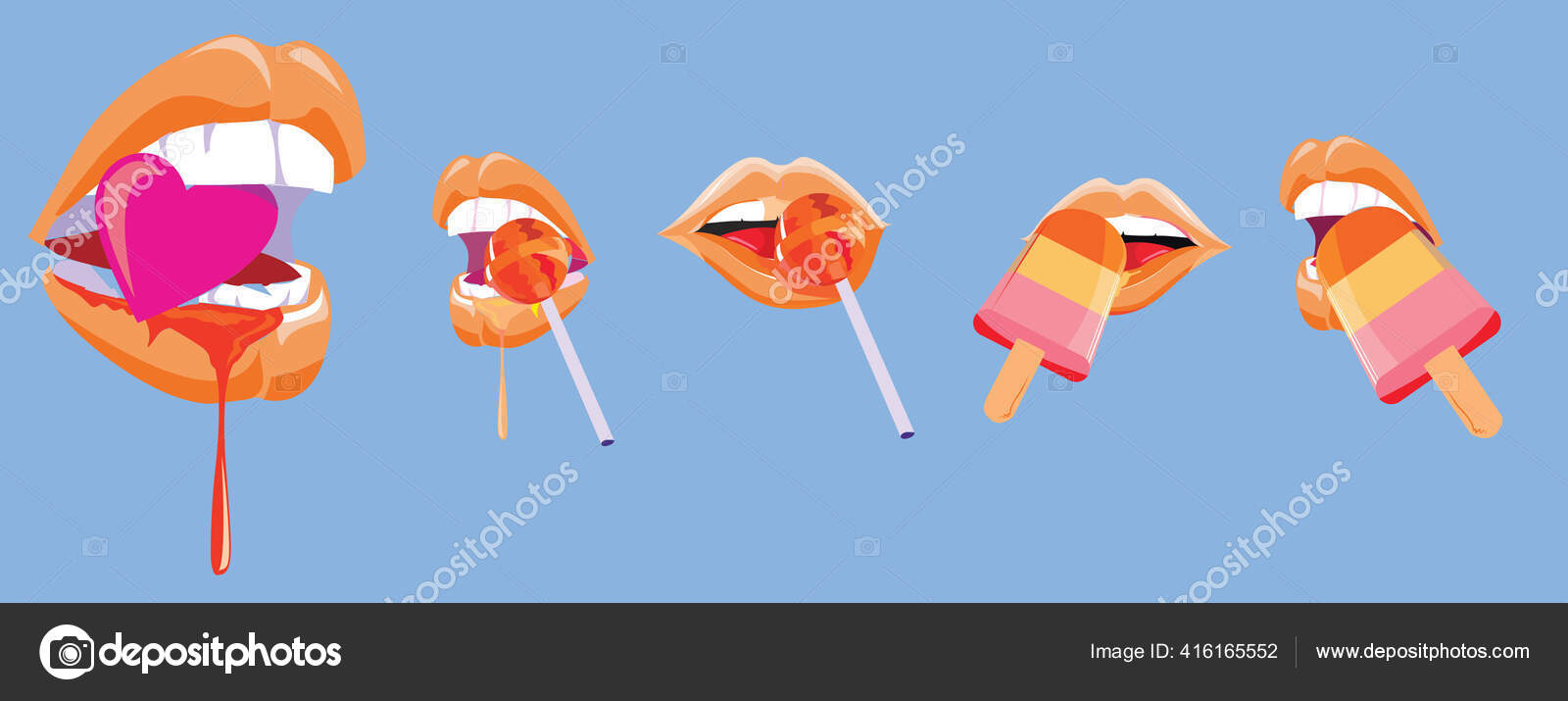 Candy Lips Emoji Pop