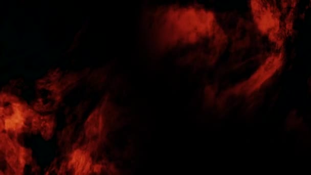 Realistic Fire Video Effect Backgrounds Digital Rendering Stock Video ...