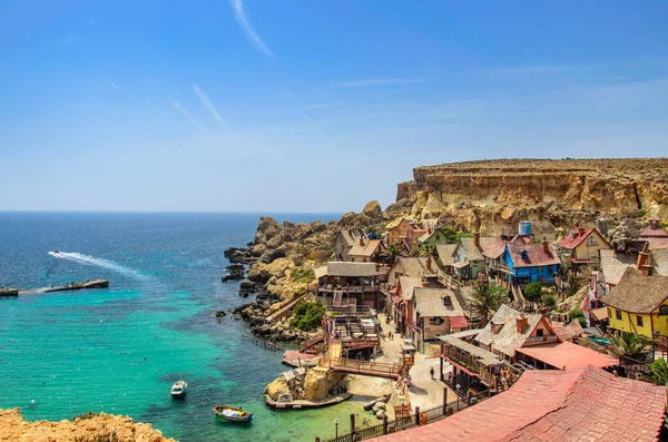 Beautiful Scenery Popeye Village Also Known Sweethaven Village Purpose ...