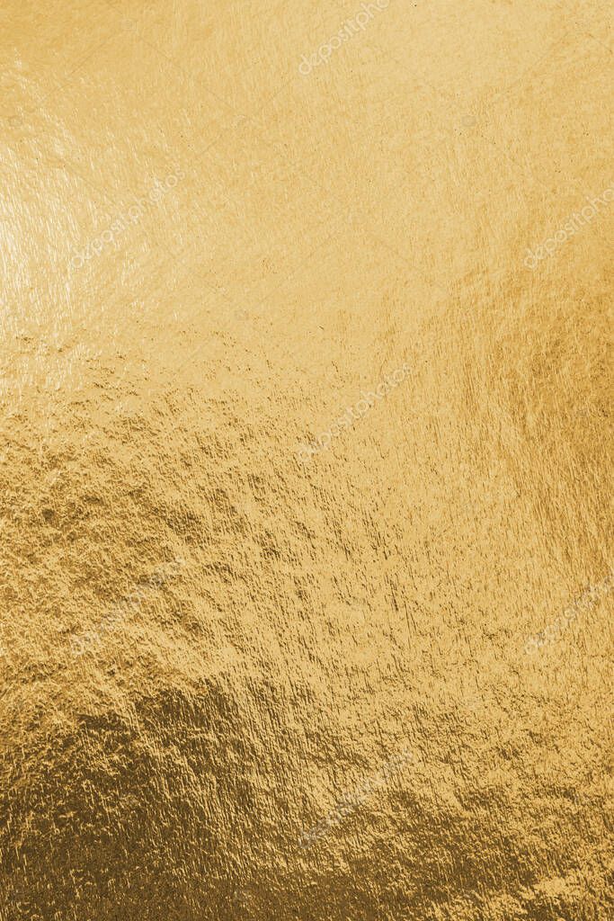 Hoja de lámina de oro brillante envoltura de papel textura de fondo ...