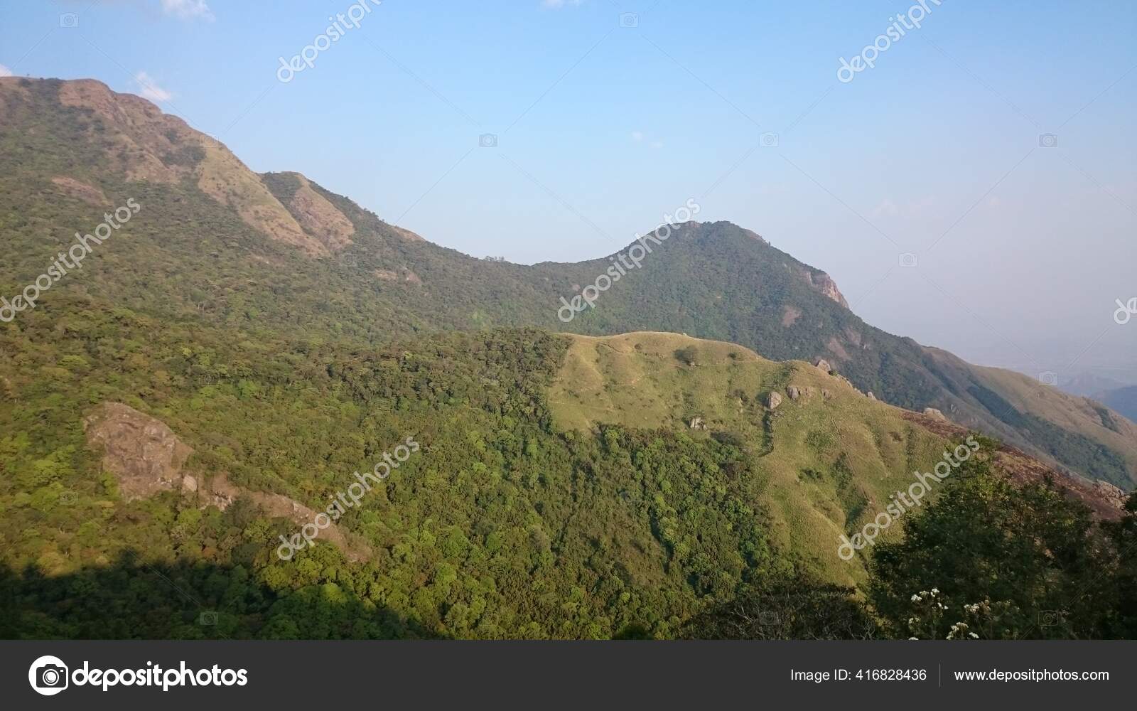 Part Western Ghats Munnar Top View Point — Stock Photo © sravants ...